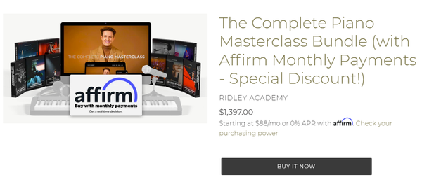 Ridley Academy Review (2025): Stephen Ridley Piano Course